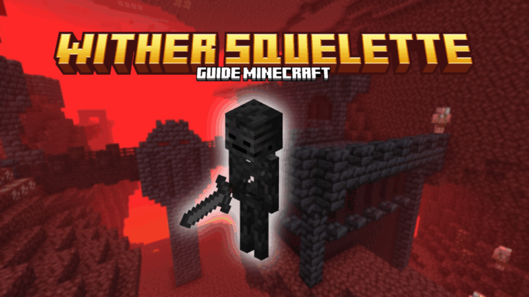 Wither Squelette : Tout savoir sur ce redoutable squelette du Nether ...