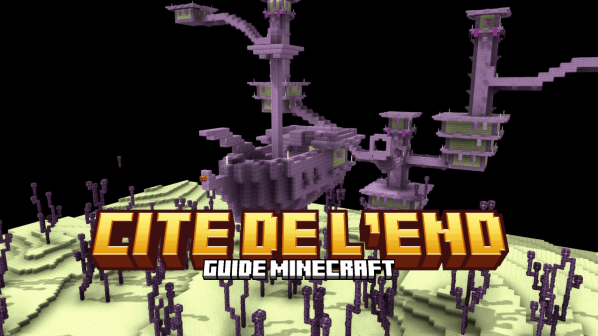 Cité de l’End : tout savoir sur cette structure rare de Minecraft ...