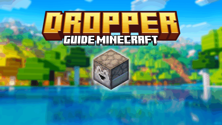 Le distributeur dans Minecraft : guide complet - Minecraft-France