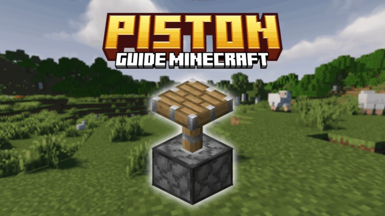 Piston Minecraft : comment le fabriquer et l’utiliser ? - Minecraft-France