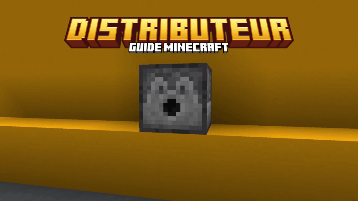 Le distributeur dans Minecraft : guide complet - Minecraft-France
