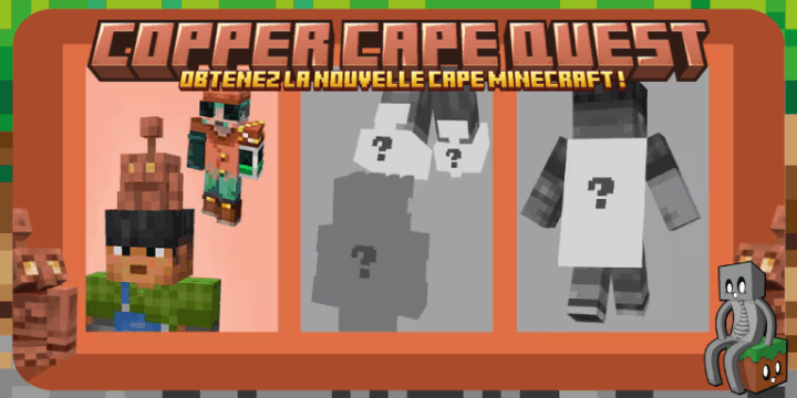 Minecraft lance la Copper Cape Quest : un défi communautaire autour du ...