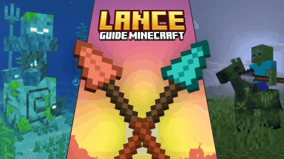 La Lance dans Minecraft : guide complet de l’arme - Minecraft-France