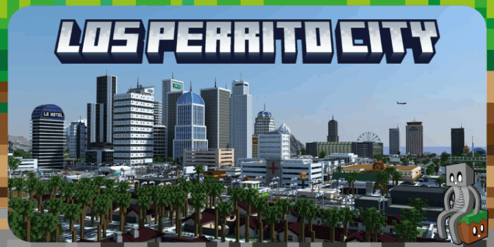 [Map] Los Perrito City [1.19 - 1.21] - Minecraft-France