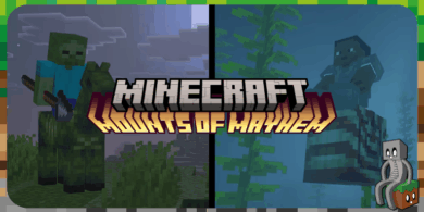 Mounts of Mayhem : La prochaine mise à jour de Minecraft - Minecraft-France