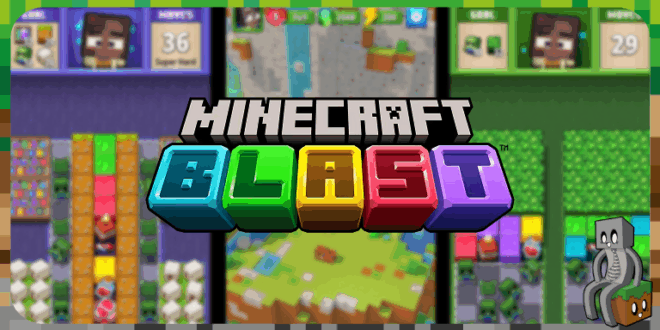 Minecraft Blast : Mojang dévoile son nouveau jeu mobile en ...