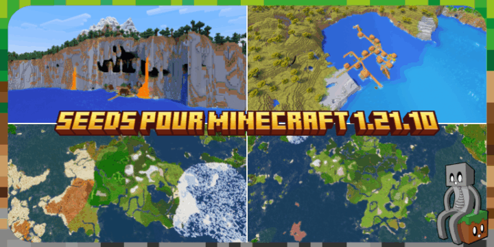 Top 15 des meilleures seeds pour Minecraft 1.21.8 - Minecraft-France