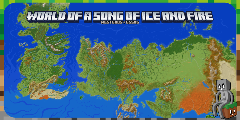 [Map] World of A Song of Ice and Fire - Westeros + Essos [1.21.4 ...