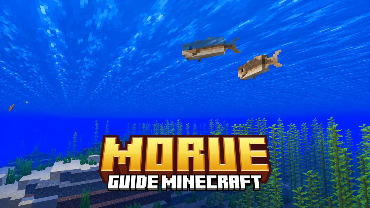 Morue Minecraft : apparition, seau, utilité et drops - Minecraft-France