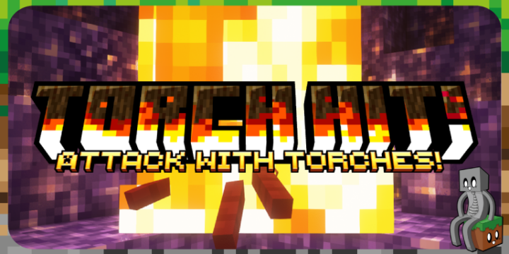 Torch hit! : un mod Minecraft pour enfin attaquer avec une torche