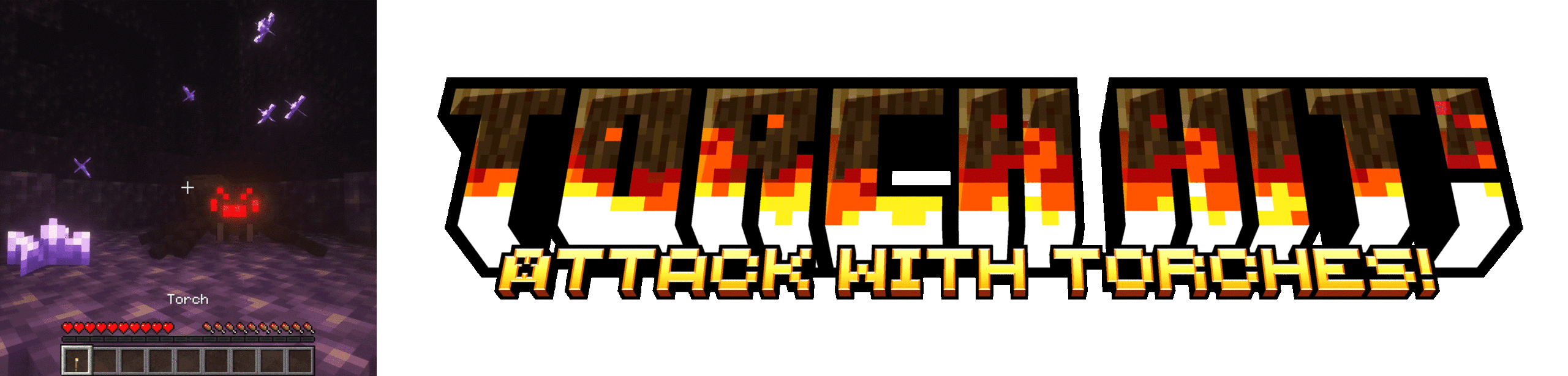Torch hit! : un mod Minecraft pour enfin attaquer avec une torche